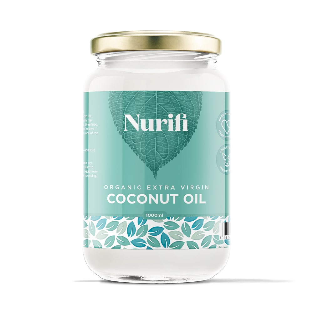 Coconut Oil – Organic, Extra Virgin & Cold-Pressed – Nurifi